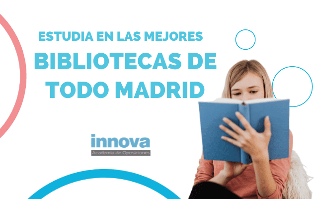 Estudia en las mejores bibliotecas de todo Madrid